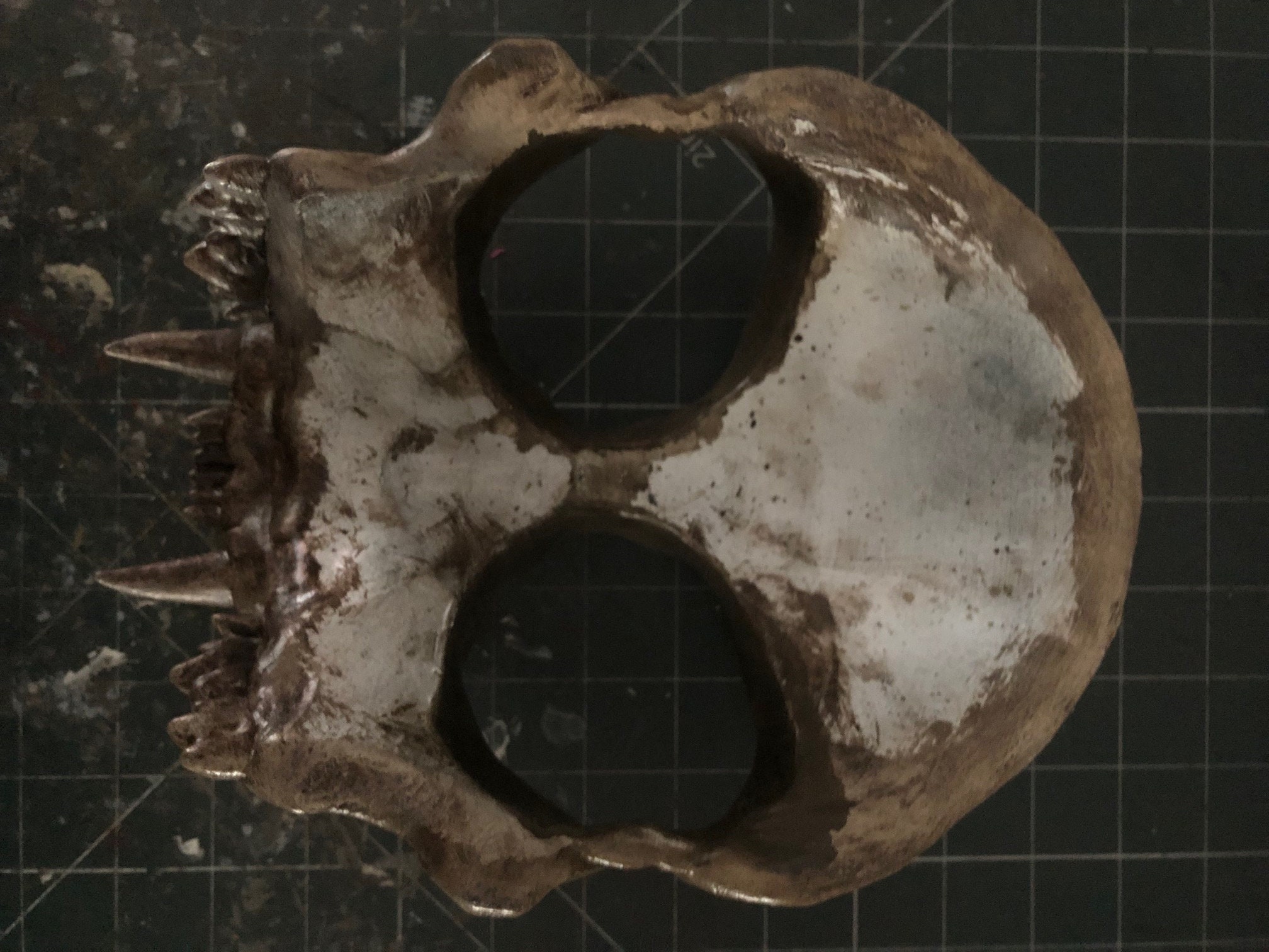 Cat Animal Skull Hand Painted Horror Gaming Mask 3D Printed - Etsy