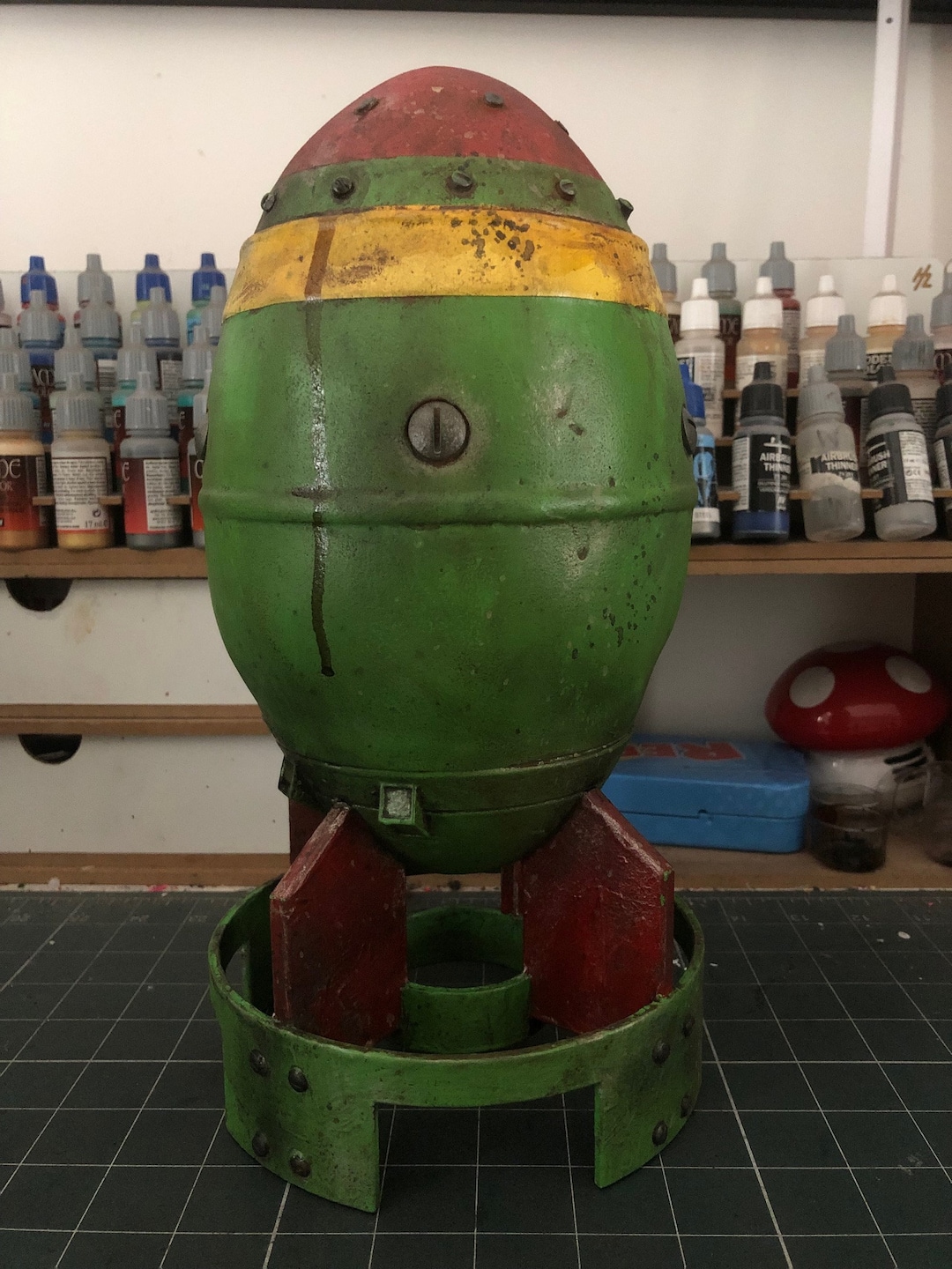 Fallout Mini Nuke Hand Painted 3D Printed Prop Cosplay - Etsy