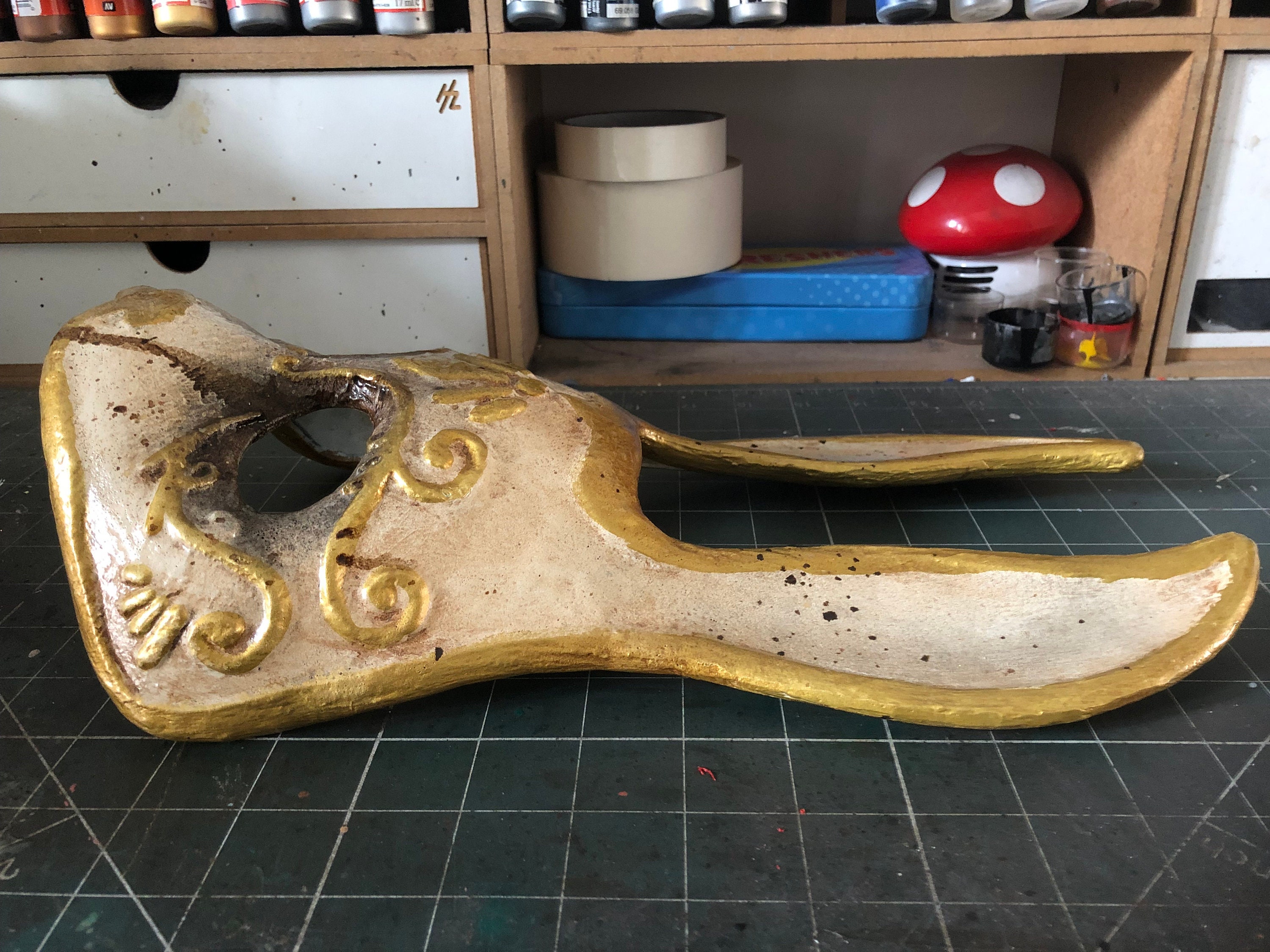 Splicer Bunny Bioshock Hand Painted Mask Helmet Gaming Prop Cosplay ...