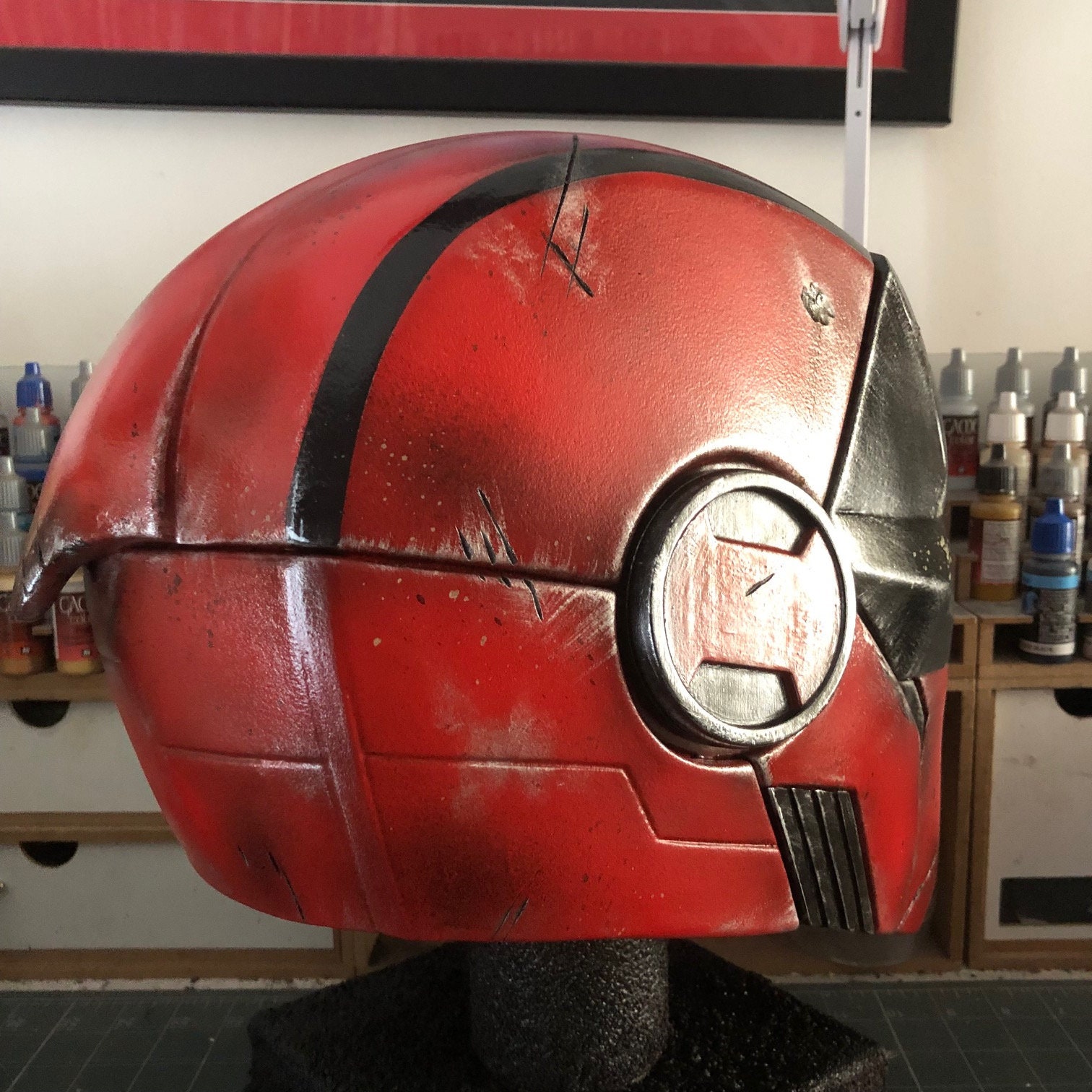 Deadpool Armour Armourised Iron Man Mask Helmet Marvel Comics - Etsy