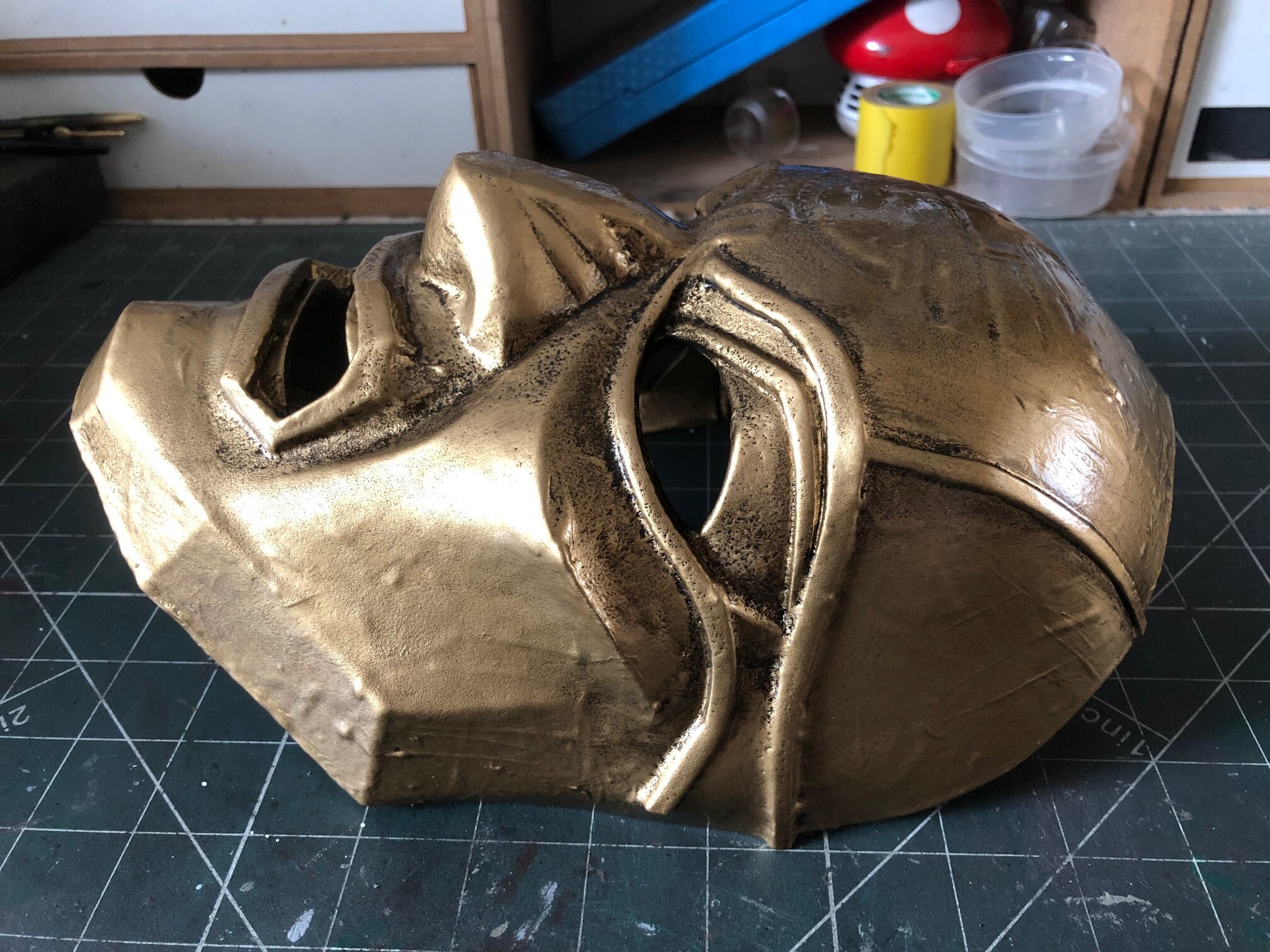 Dishonored Overseer Prop Cosplay Mask Helmet Display Prop - Etsy