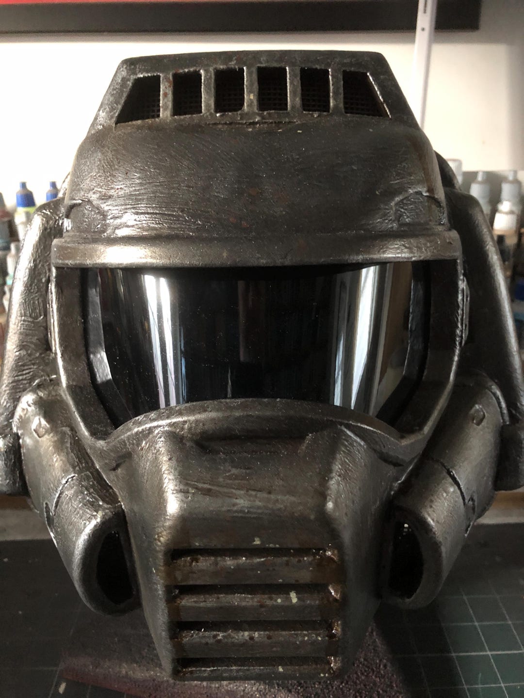 Doom Doomguy Hand Painted Mask Helmet Life Size Wearable Prop Cosplay ...