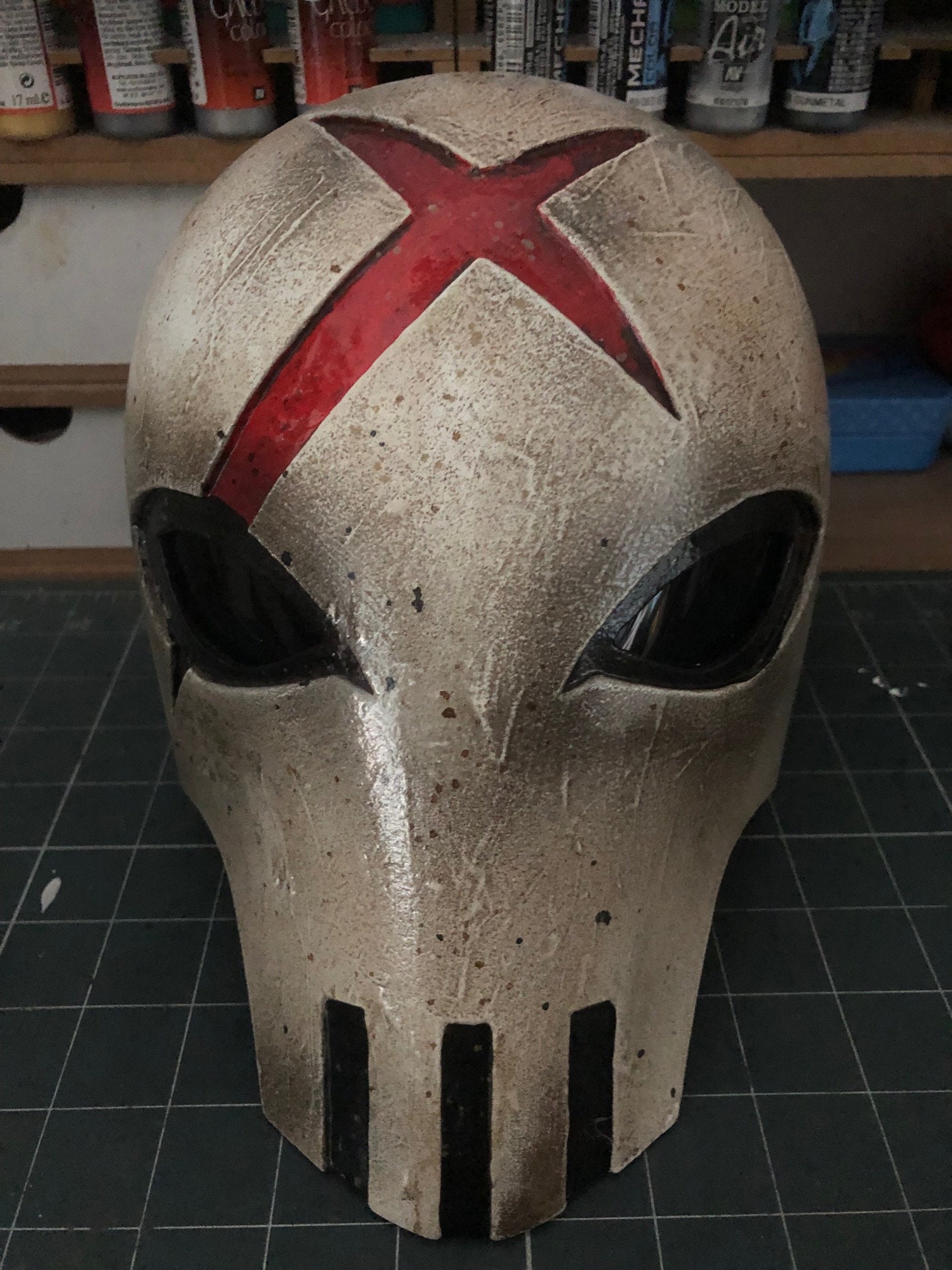 Red X Titans Mask