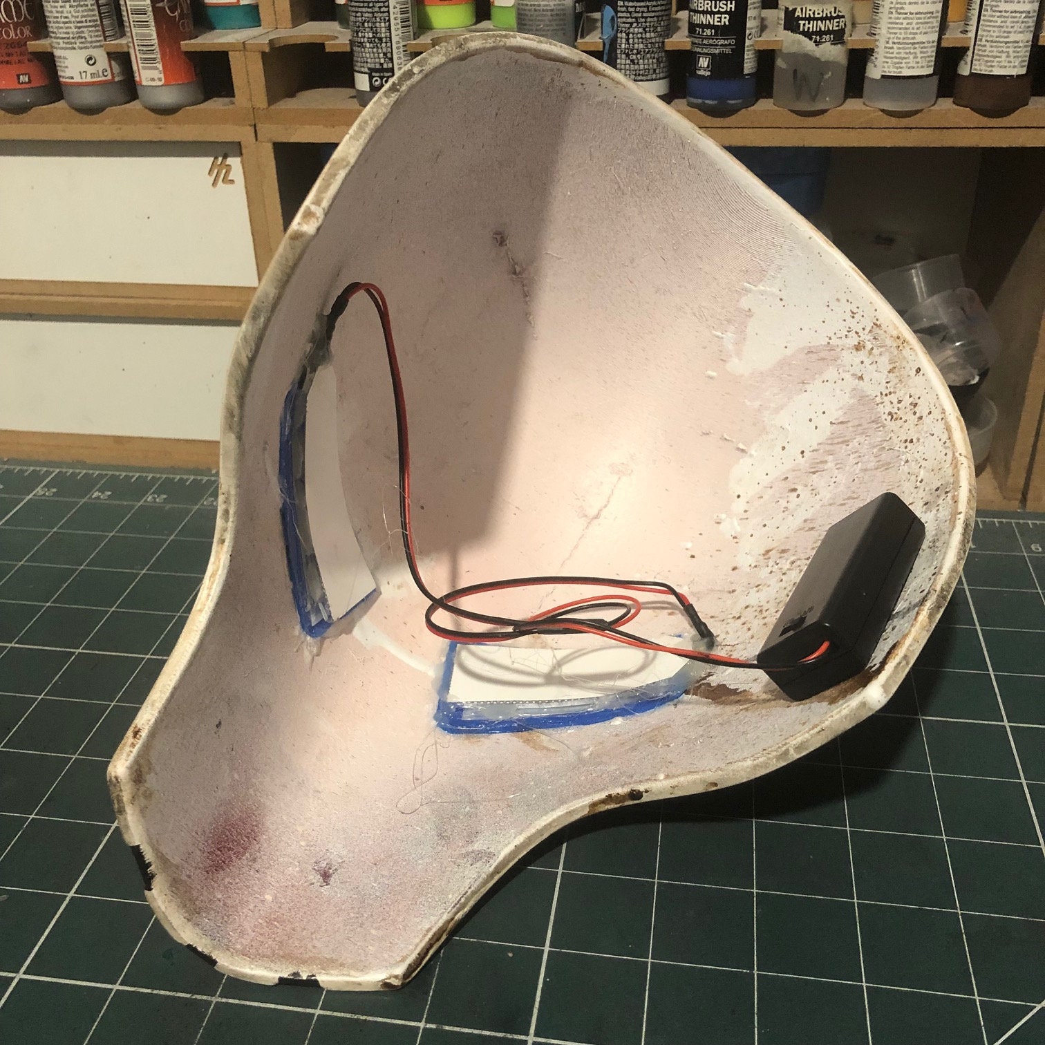 Red X Teen Titans Mask Helmet DC Comics Display Hand Painted - Etsy UK