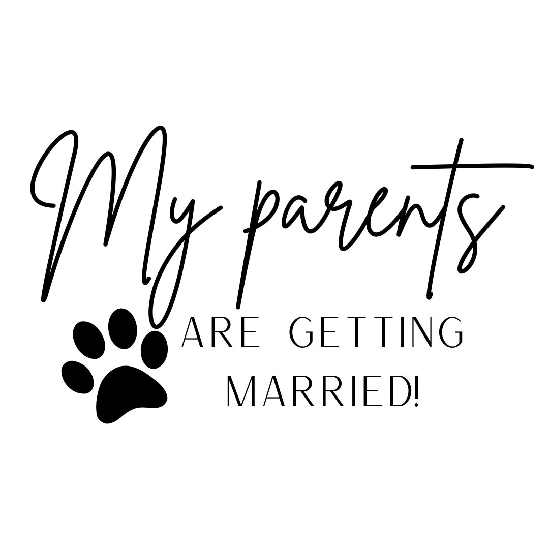 My Parents Are Getting Married - SVG - Etsy