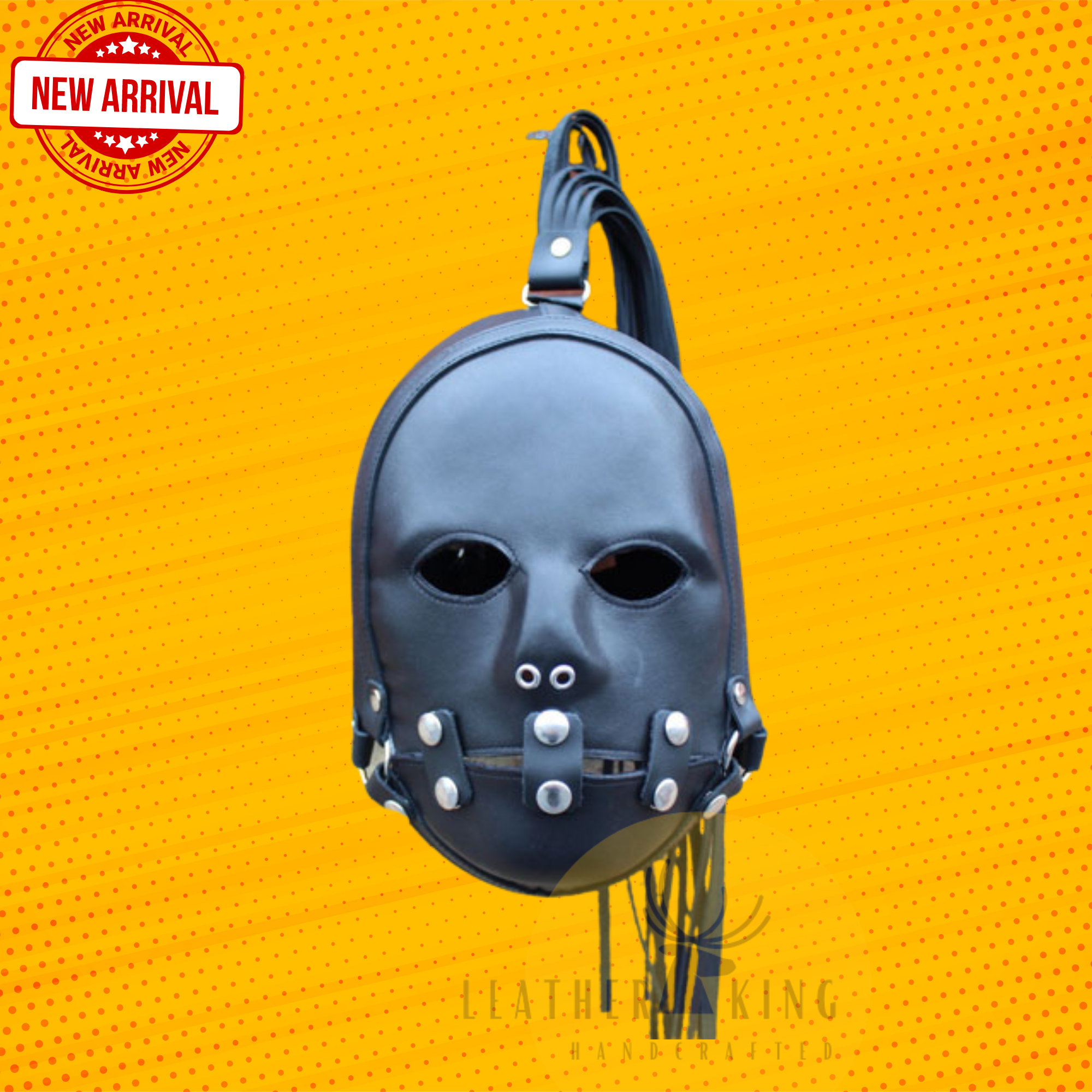 Heavy Duty Leather Tail Samurai Gimp Full Face Mask BDSM - Etsy