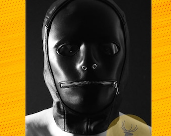 Leather Gimp Mask - Etsy