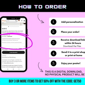 Lounge Poster, Neon Poster Chill Zone, Personalized Poster for Download ...