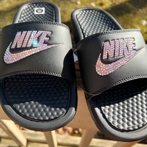 Nike Slides Custom - Etsy