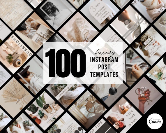Instagram Post Templates | the Fallon Collection | Canva Social Media ...