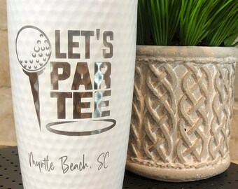 Golf Dimpled Tumbler - Etsy