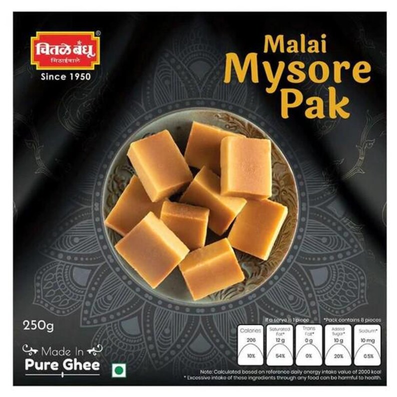 Chitale Bandhu Malai Mysore Pak - Etsy