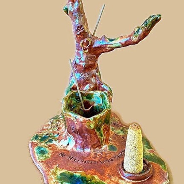Clay Incense Burner - Etsy