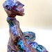 The Ethereal Monk Incense Stick & Cone Holder, Candle Holder, Ceramic ...