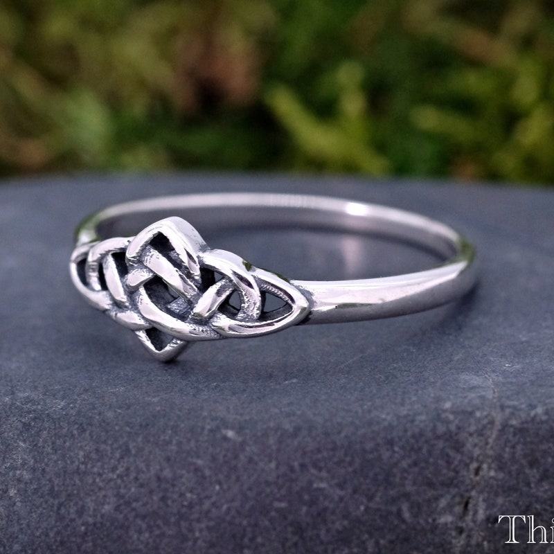 Silver Celtic Ring - Etsy