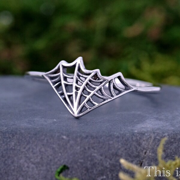 Silver Spider Ring - Etsy