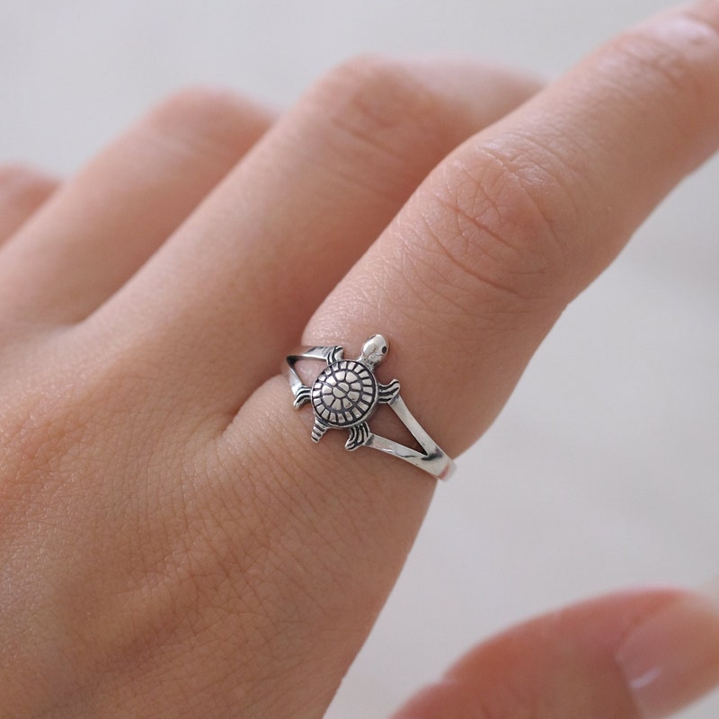 Turtle Ring - Etsy