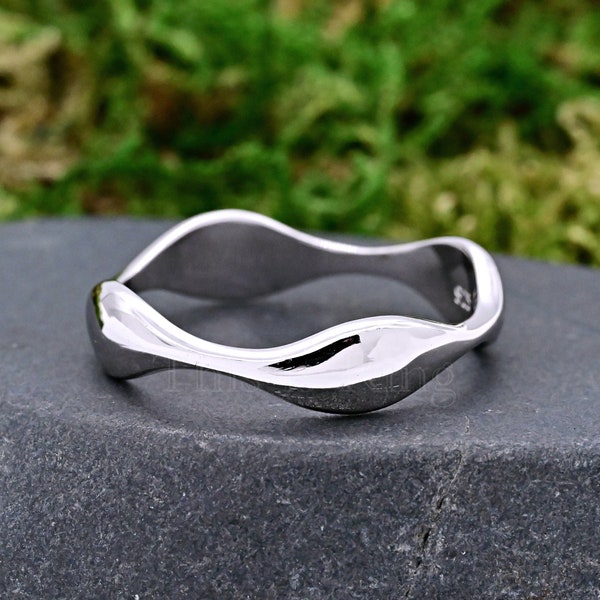 Wave Ring - Etsy