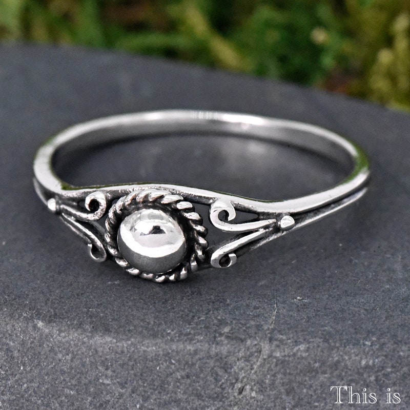 Antique Silver Ring - Etsy