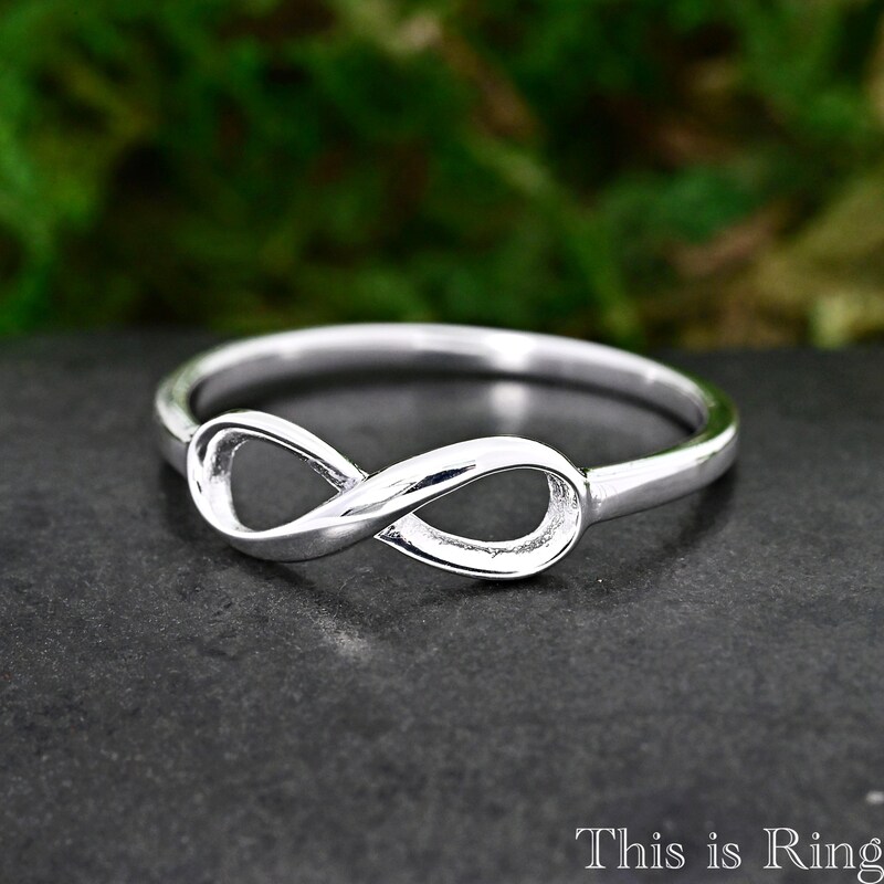 Infinity Symbol Ring - Etsy