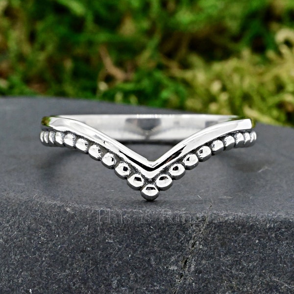 V Shape Ring - Etsy