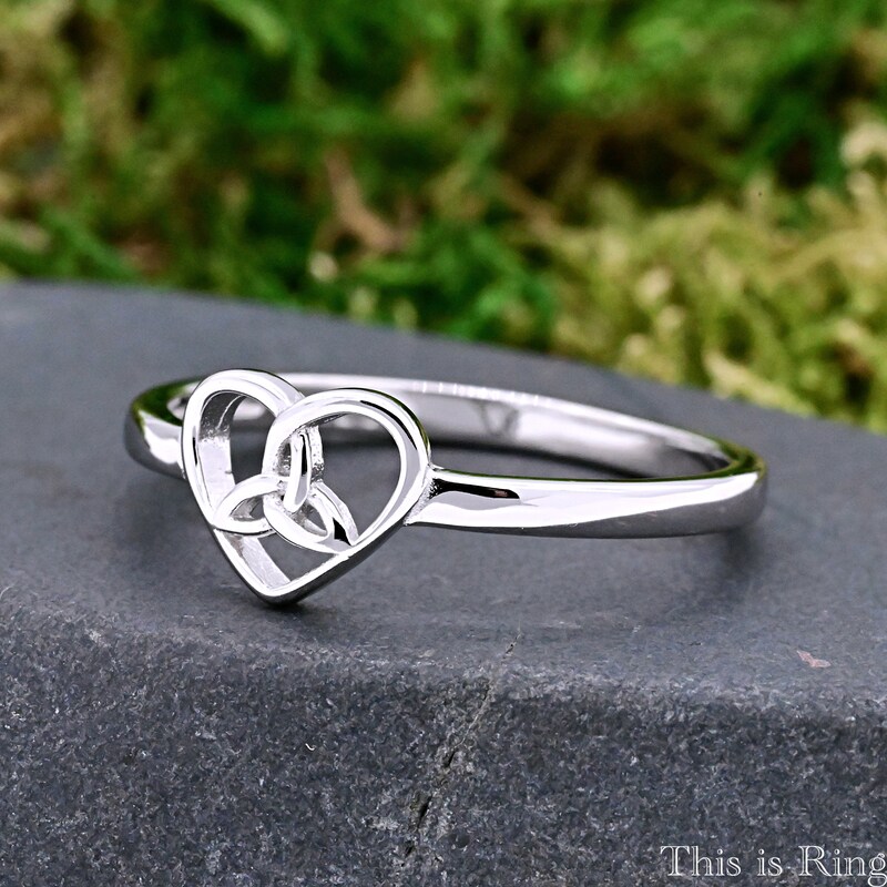 Silver Promise Ring - Etsy