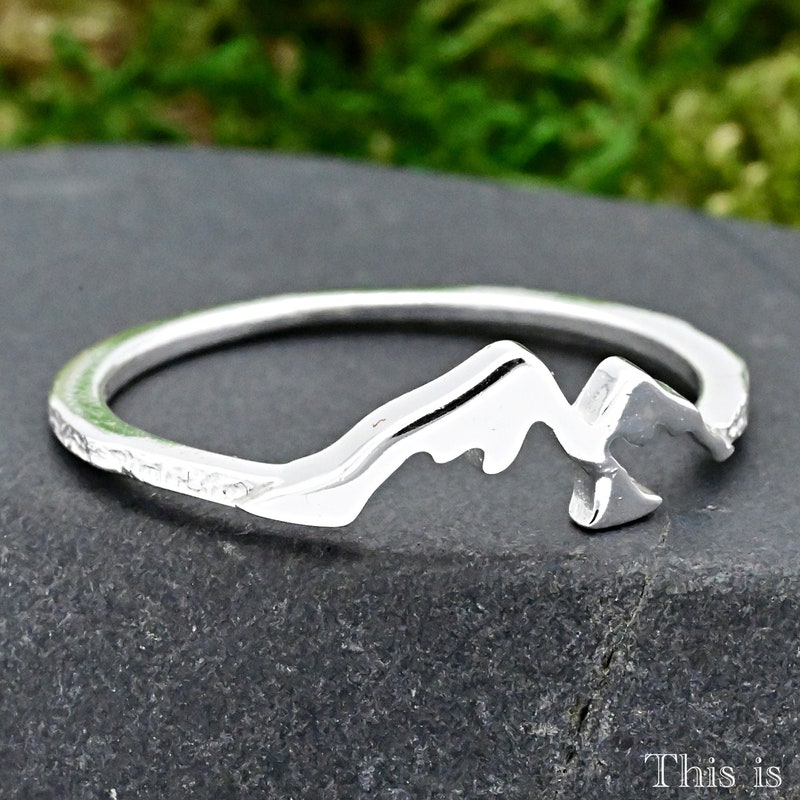 Mountain Ring - Etsy