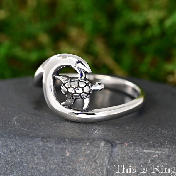 Sea Turtle Ring - Etsy