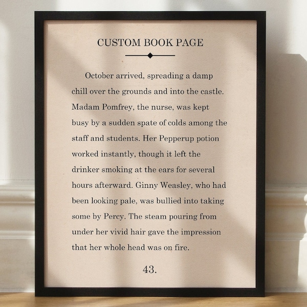 Book Page Art - Etsy