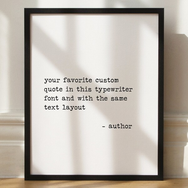 Quote Print - Etsy