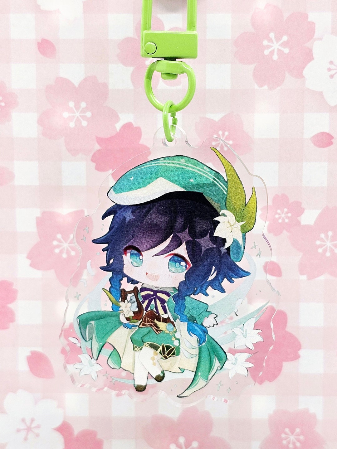 LAST CHANCE - Venti Genshin Impact Acrylic Keychain - Etsy