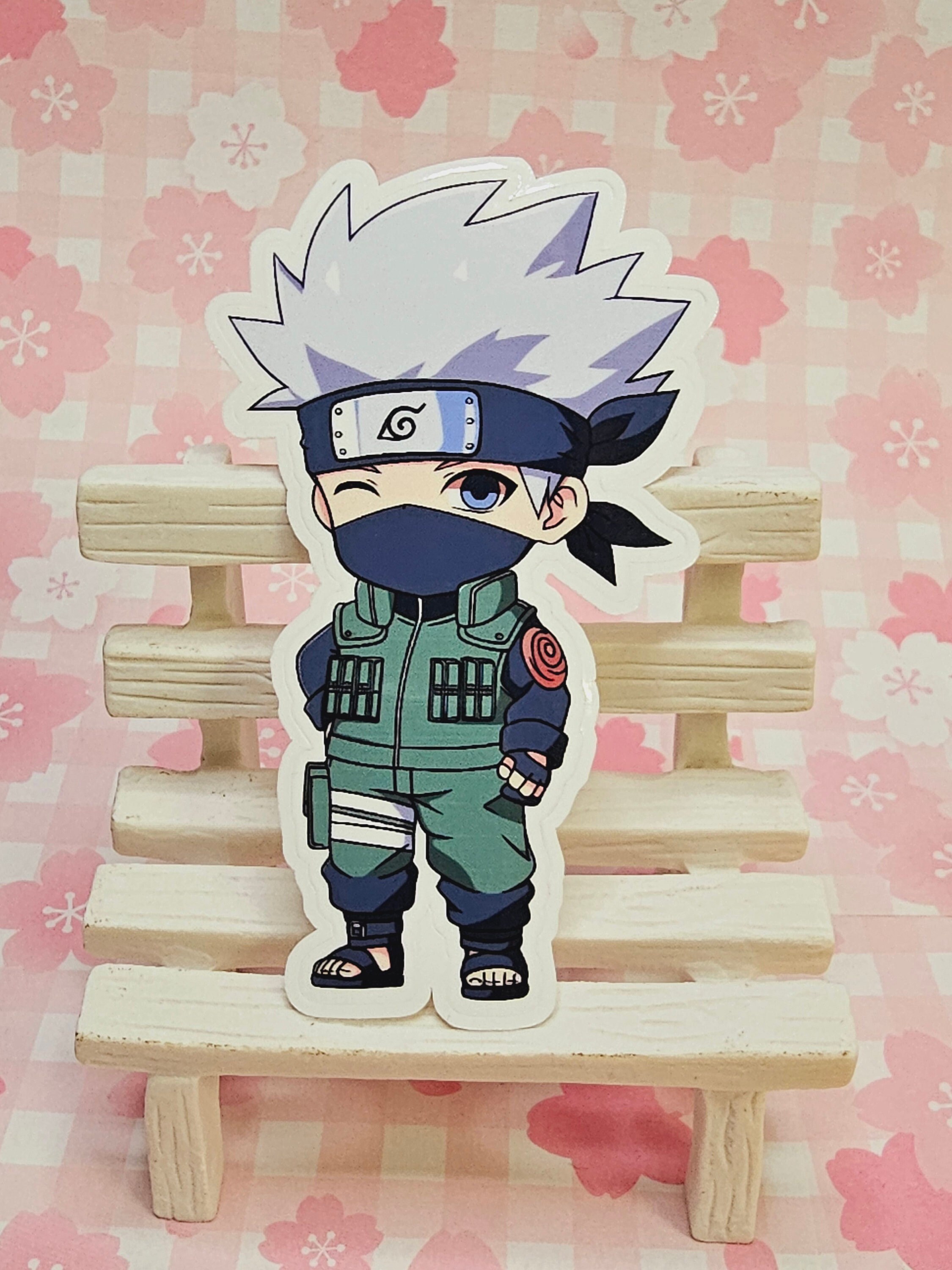 Kakashi Die-cut Sticker - Etsy