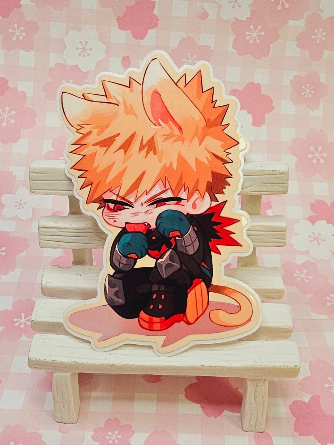Bakugo Die-cut Sticker - Etsy