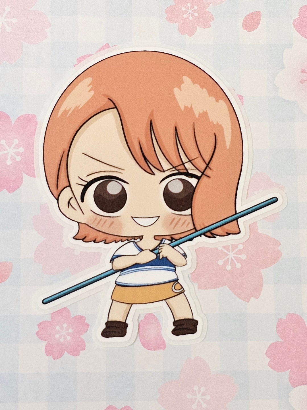 Anime Chibi Pirate Navigator Kawaii Die-cut Sticker - Etsy