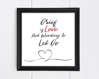 Cardinal Grief Loss Poem | Printable Sympathy | Memorial Gift | Digital ...