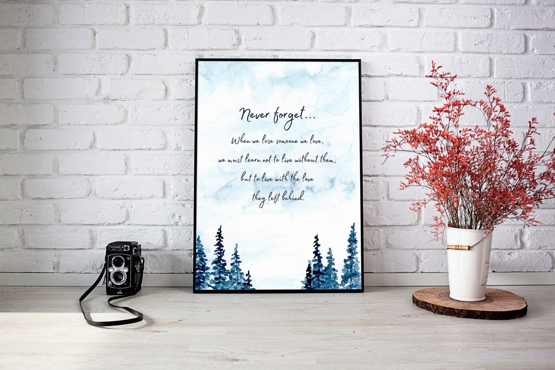 Grief Poem | Printable Sympathy | Bereavement Poem | Loss of Loved One ...