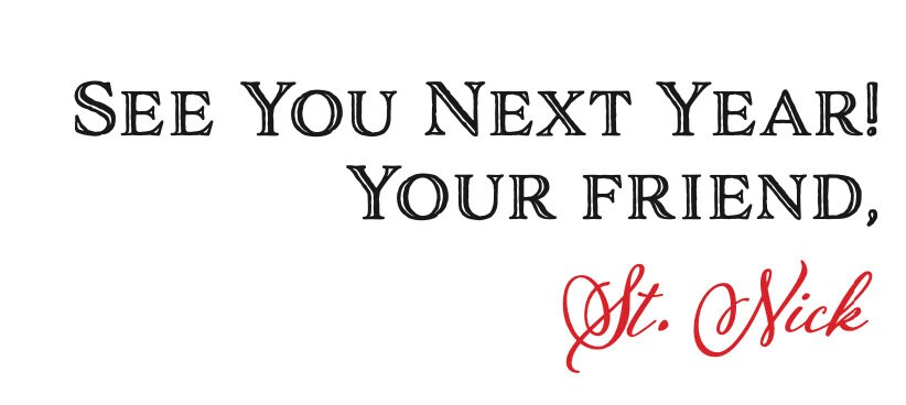 Downloadable St. Nick Stationery Letter From Saint Nick Printable From ...