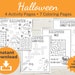 Printable Halloween Activity Pages: Coloring, Maze, and More (digital ...