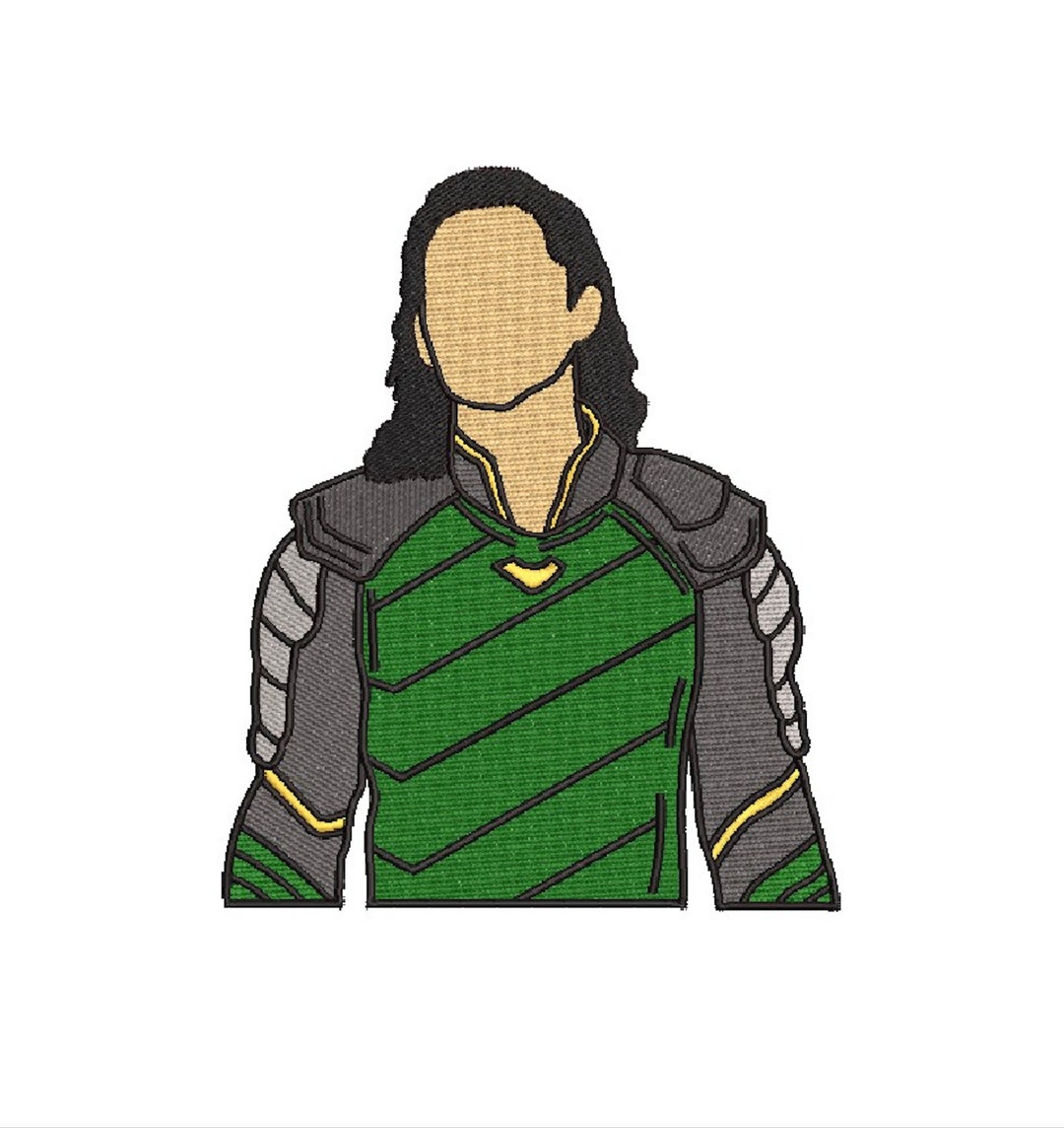 LOKI (figure 1) Embroidery Design File - Etsy
