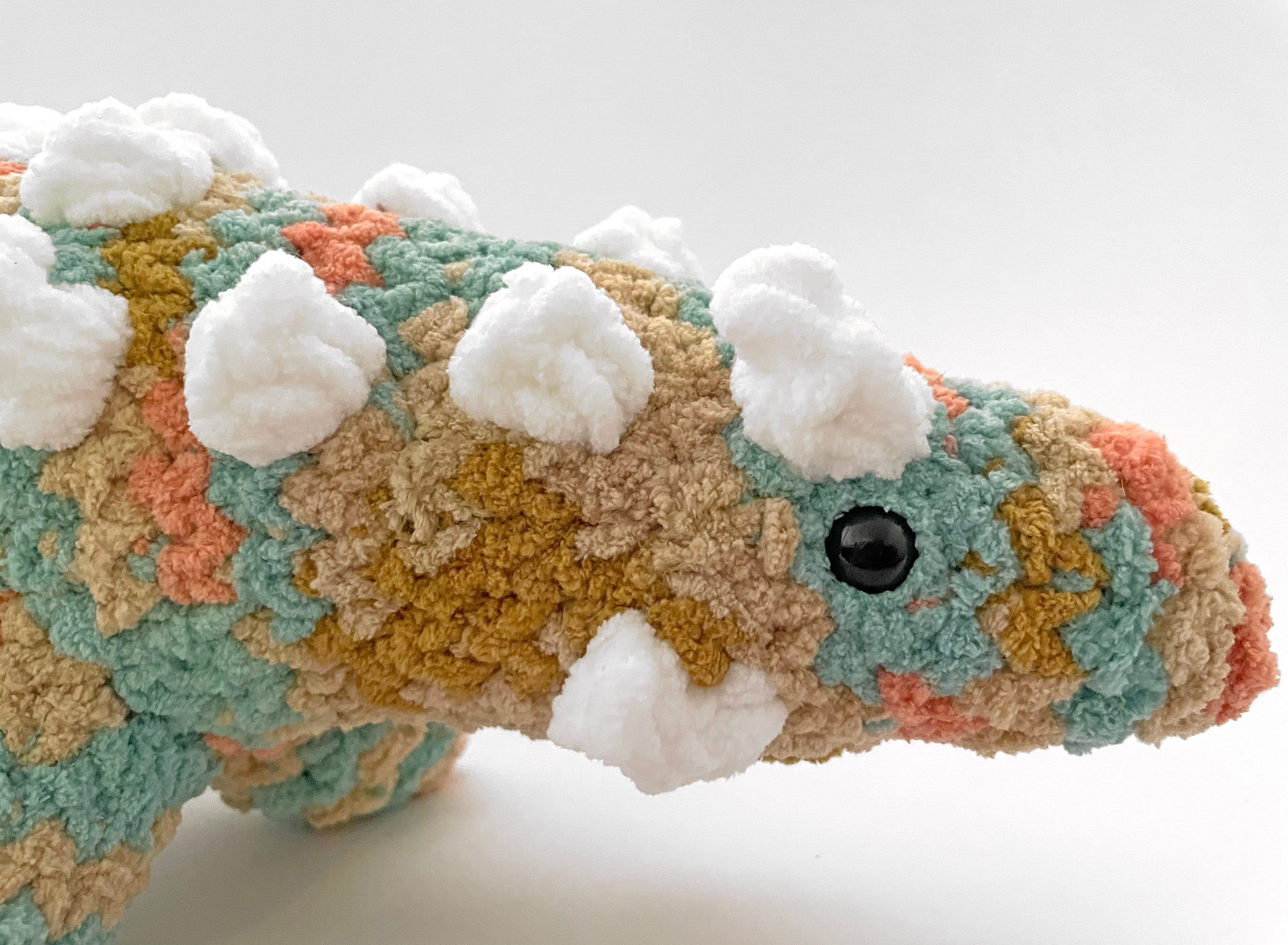 Handmade Ankylosaurus Dinosaur Amigurumi - Etsy