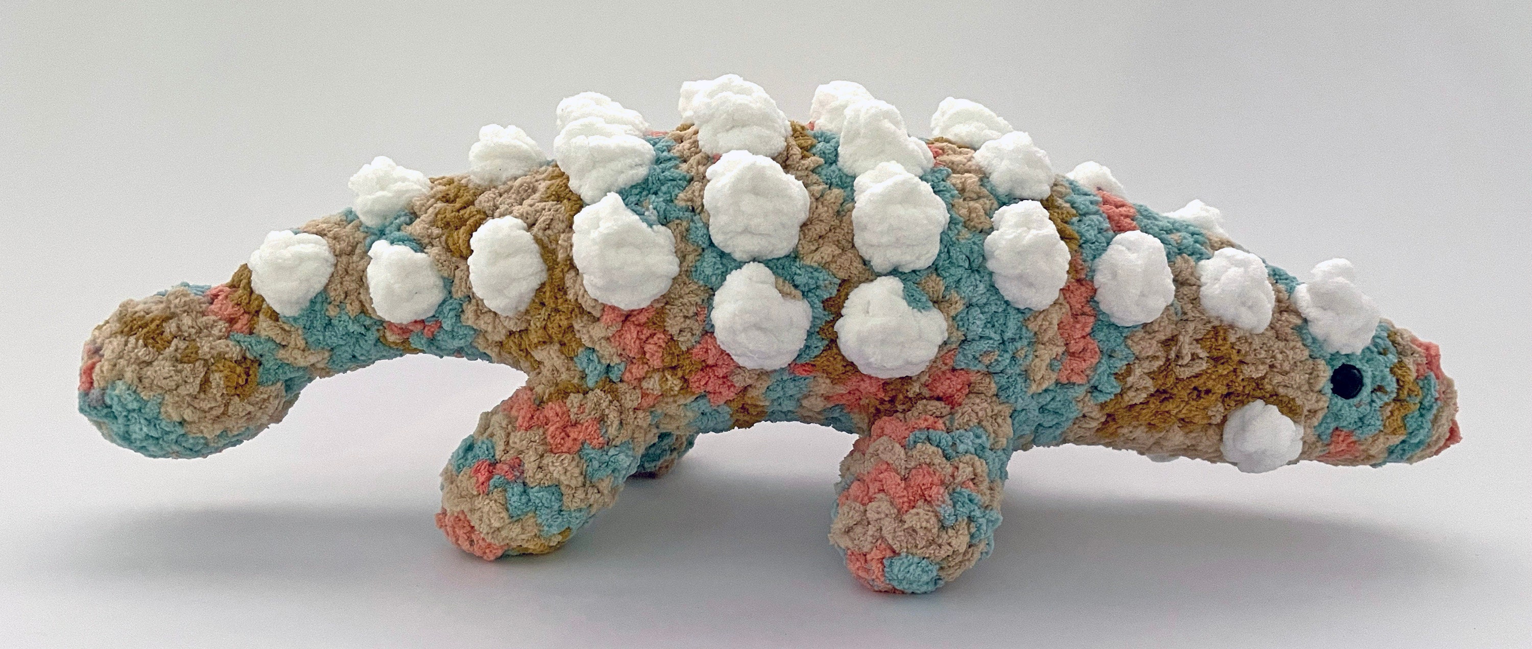 Handmade Ankylosaurus Dinosaur Amigurumi - Etsy