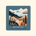 Red Pine Lake Sticker - Etsy