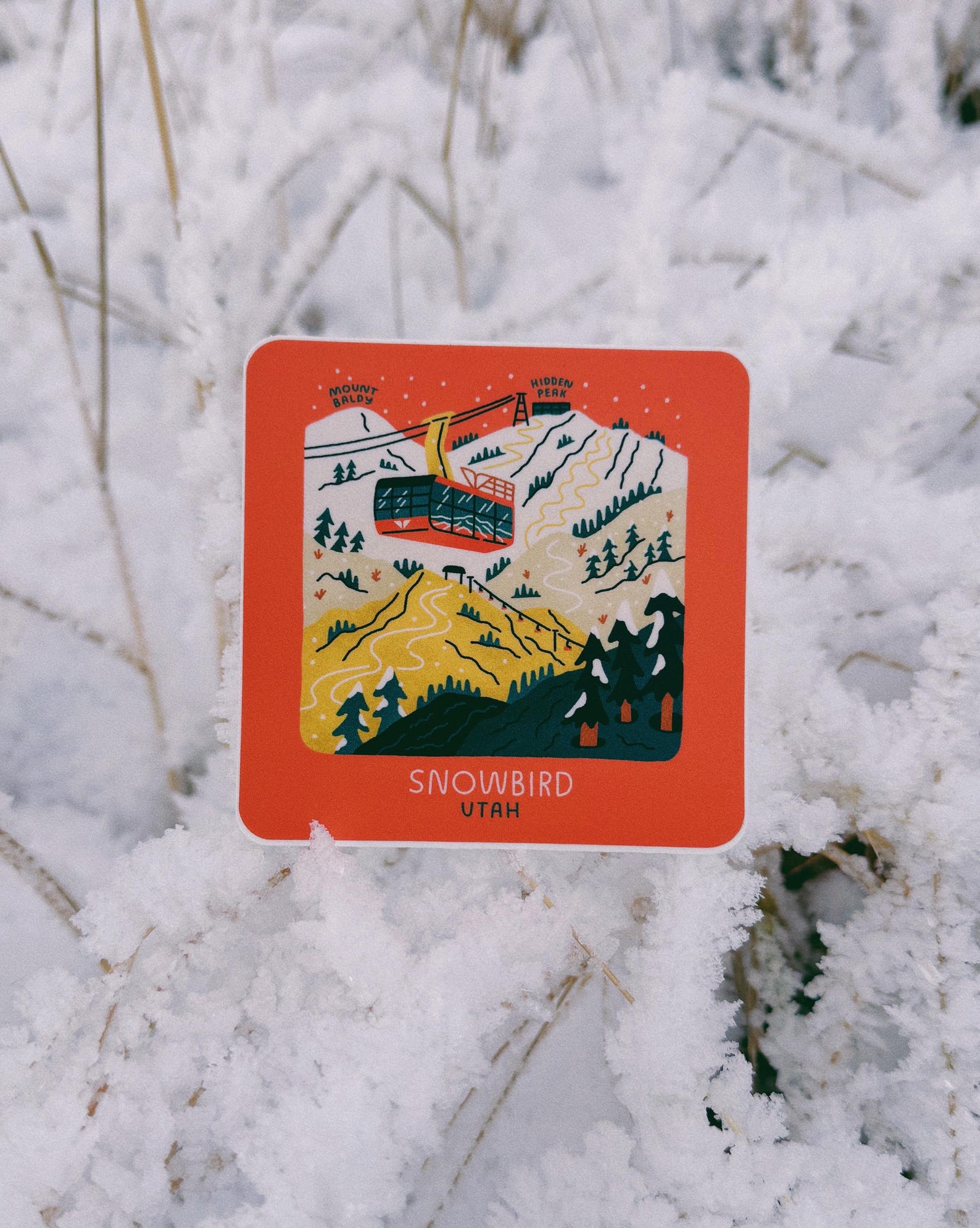 Snowbird Sticker - Etsy