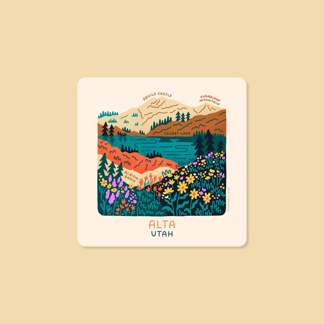 Alta Sticker - Etsy