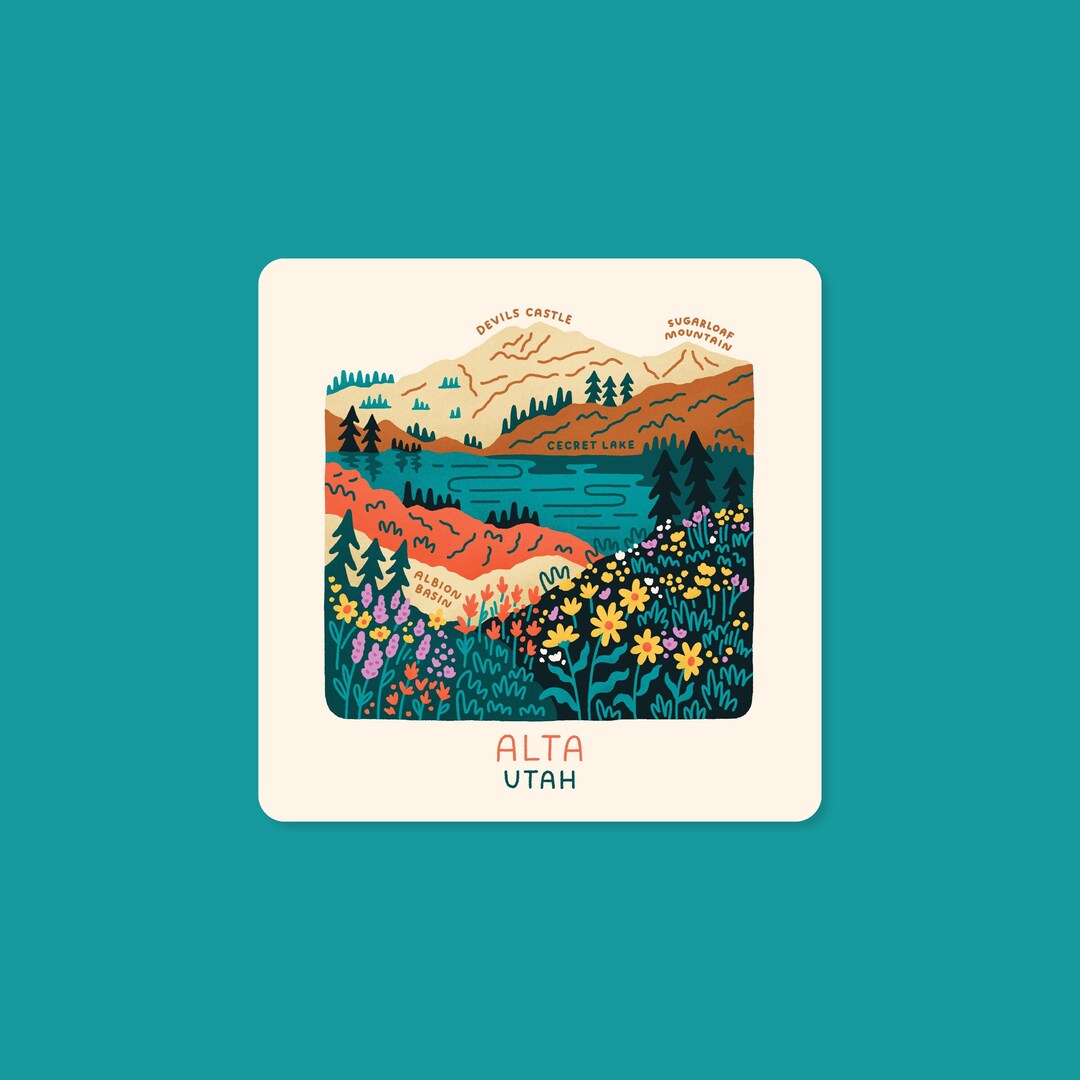 Alta Sticker - Etsy