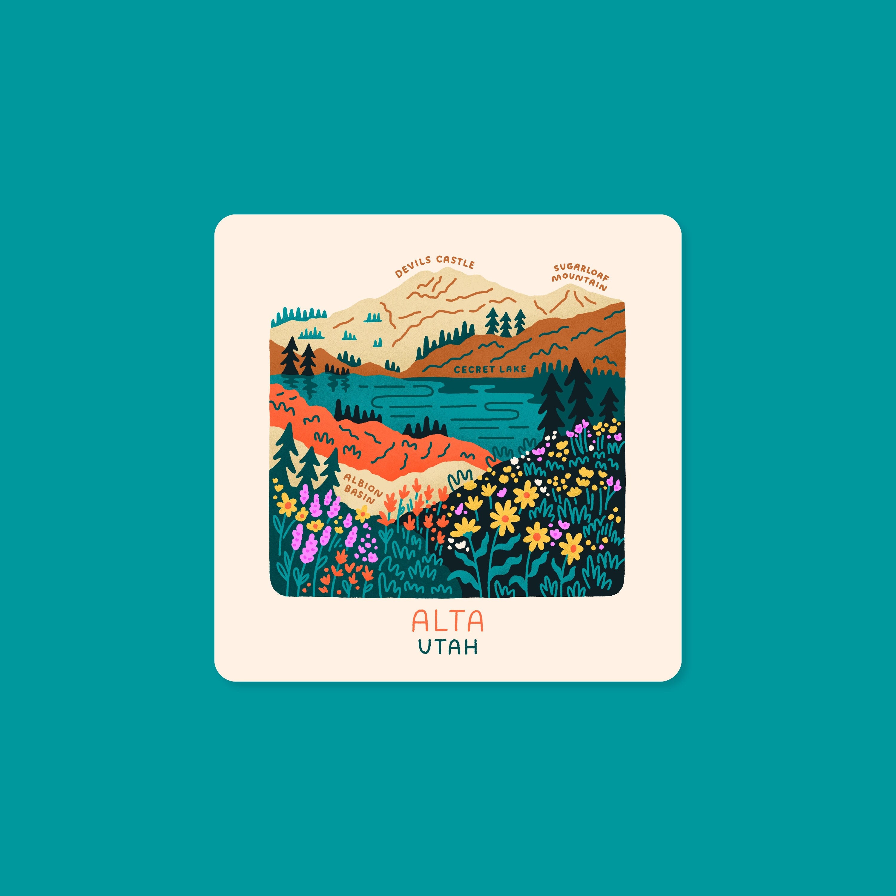 Alta Sticker - Etsy