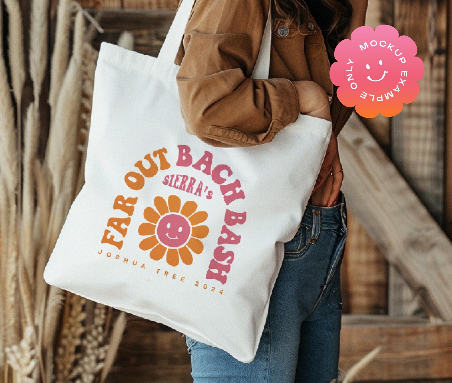 Personalized Groovy Logo, Groovy Bach Logo, Bachelorette Party Logo ...