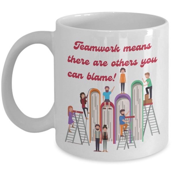 Teamwork Coffee Mugs - Etsy
