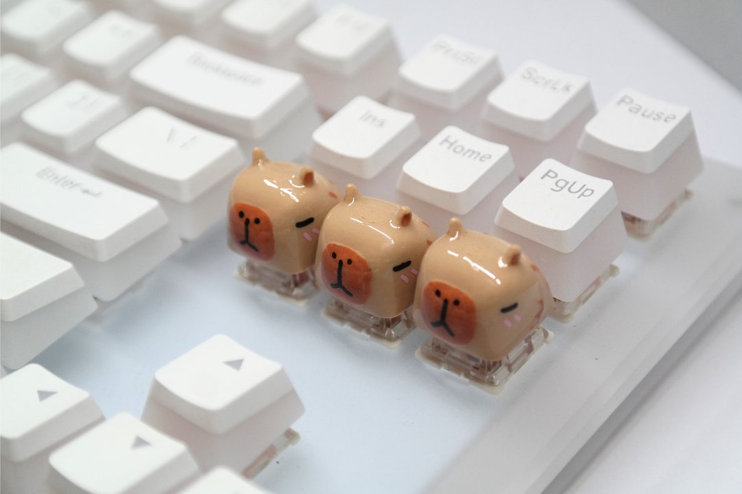 Capybara, Keycap, Keycaps, Artisan Keycap, 3D Printed Keycaps - Etsy