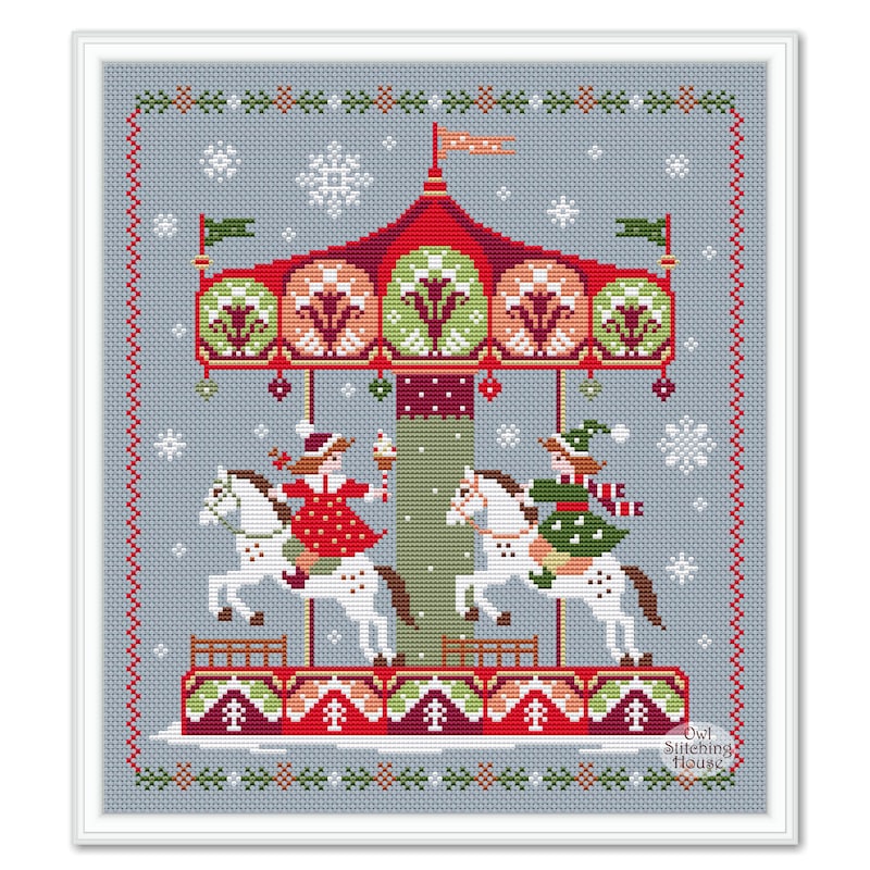 Christmas Carousel - Etsy